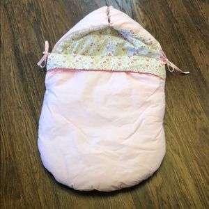 Jacadi | Accessories | Jacadi Pink And Floral Bunting Bag | Poshmark